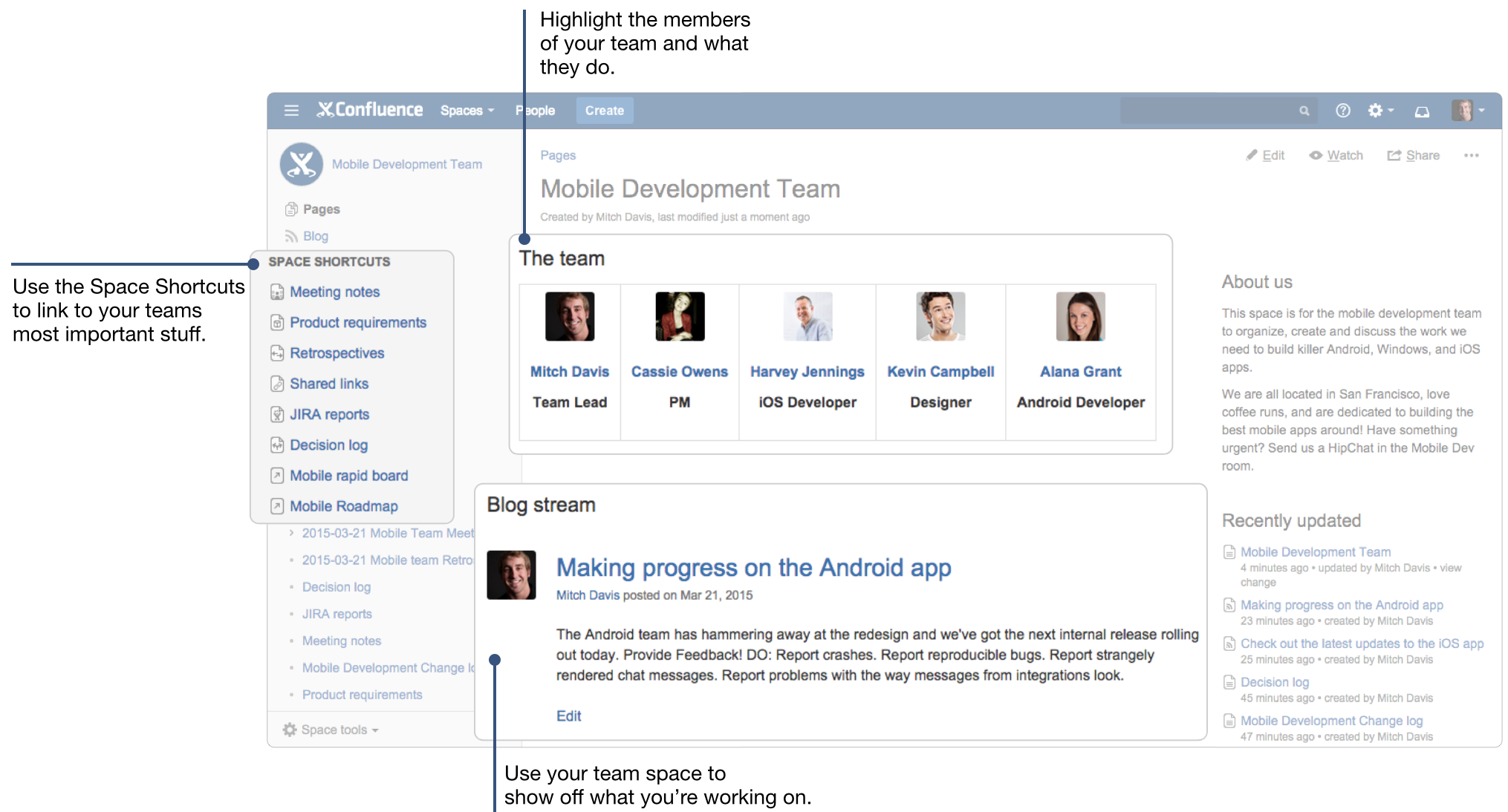 Confluence 101 Organize Your Work In Spaces Atlassian Collaboration Confluence 101 Organize Your Work In Spaces Atlassian Collaboration